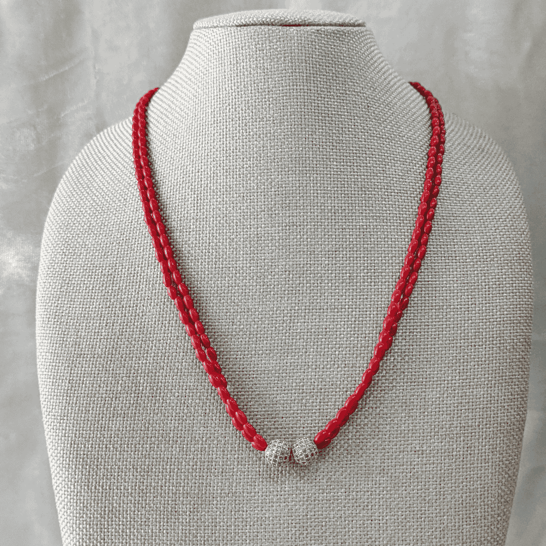 HM129 - Coral designer chain – PEARLBEE